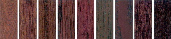 Restorz-It Wood Finish Color Guide