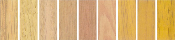 Restorz-It Wood Finish Color Guide